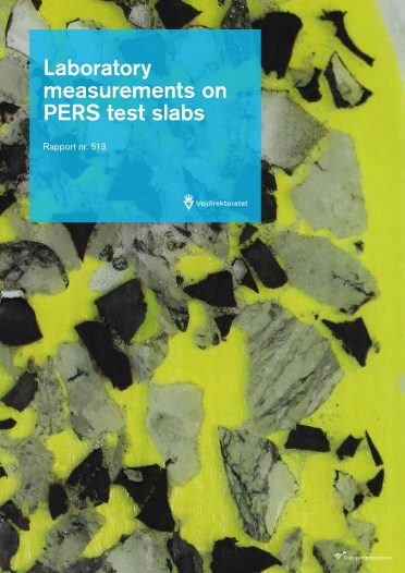 Laboratory measurements on PERS test slabs