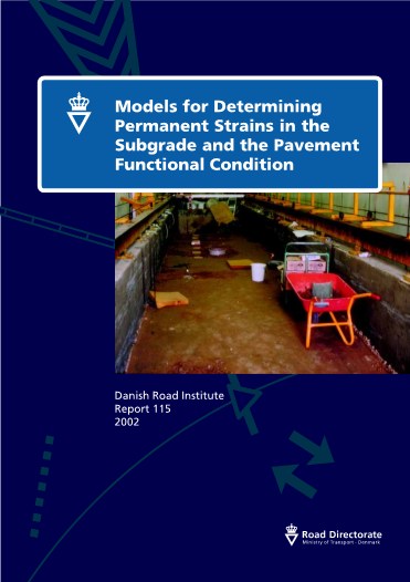 Models for determining permanent strains in the subgrade and the ...