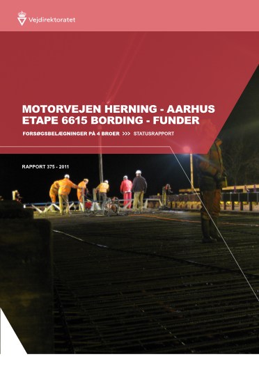 Motorvejen Herning - Aarhus etape 6615 Bording - Funder