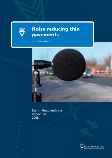 Noise reducing thin pavements