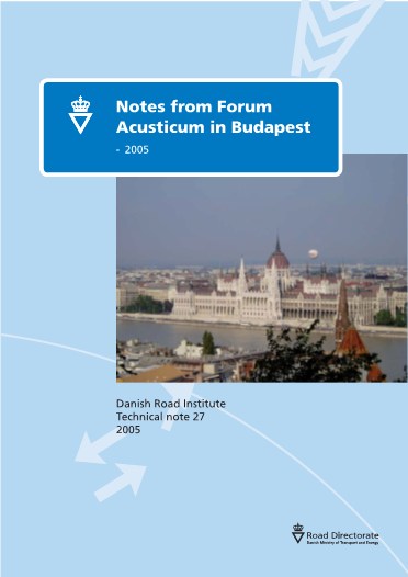 Notes from Forum Acusticum in Budapest