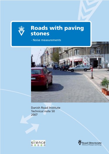 Roads with paving stones